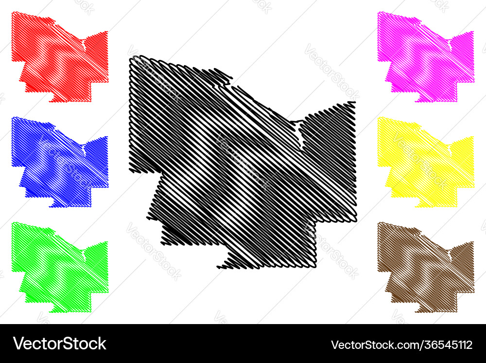 Monroe county new york state us united Royalty Free Vector