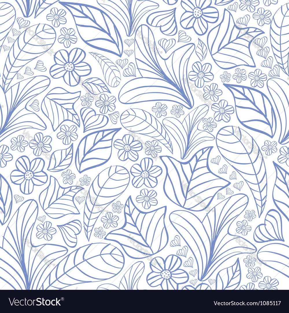 Flower pattern Royalty Free Vector Image - VectorStock