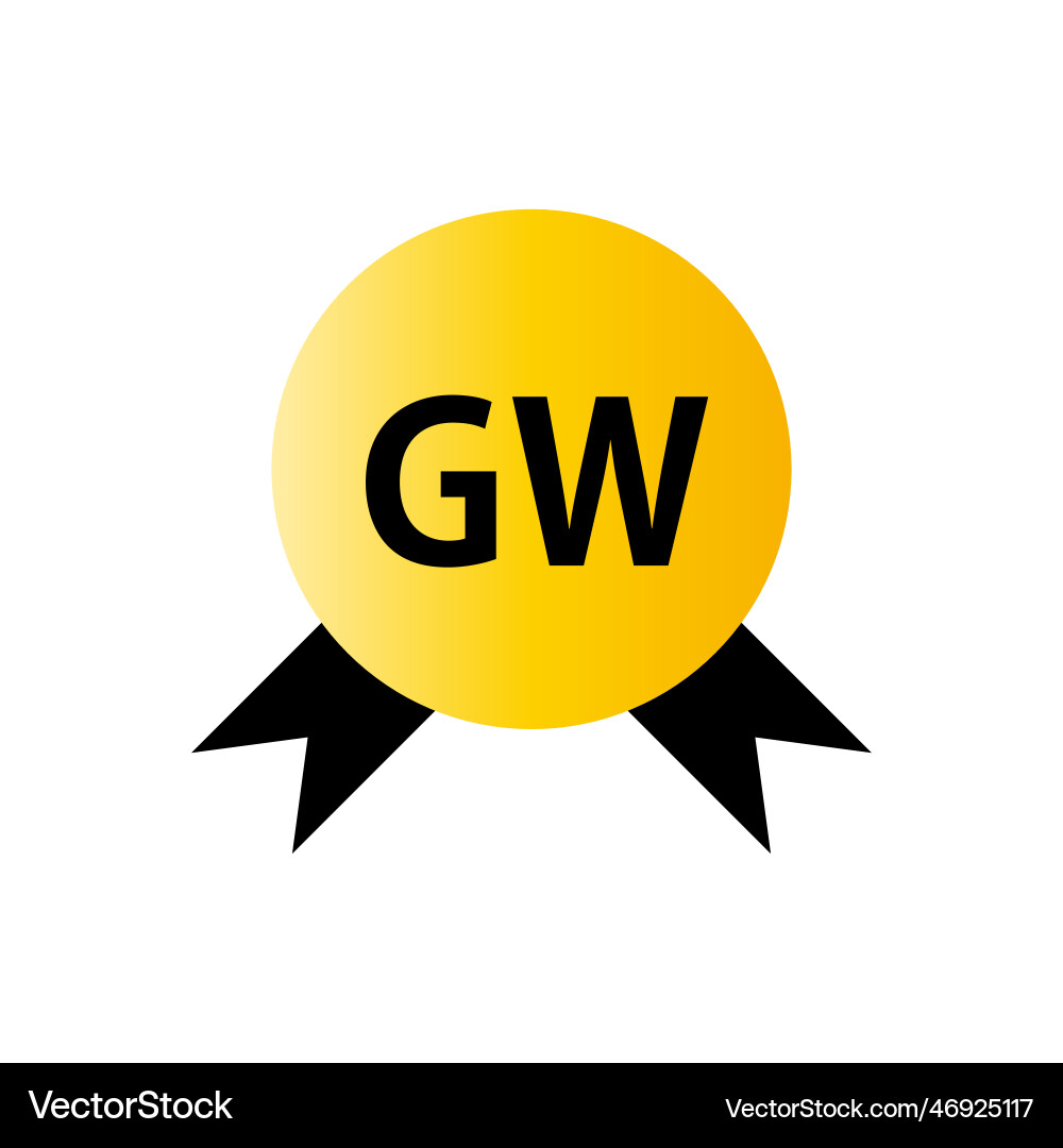 Golden week badge icon Royalty Free Vector Image