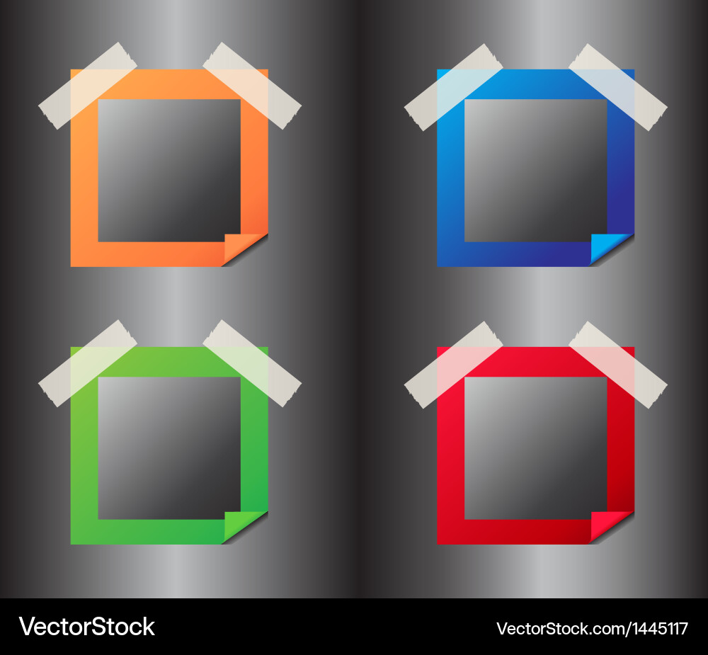 Paper note Royalty Free Vector Image - VectorStock