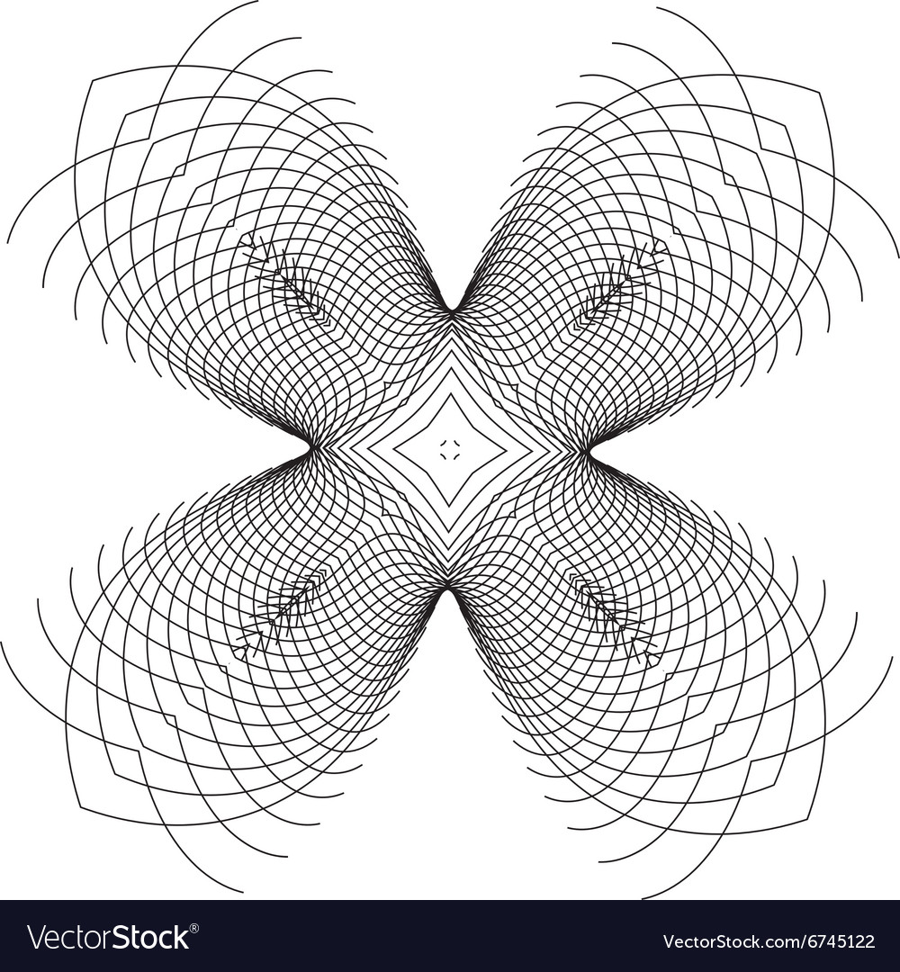 Optical abstract element Royalty Free Vector Image