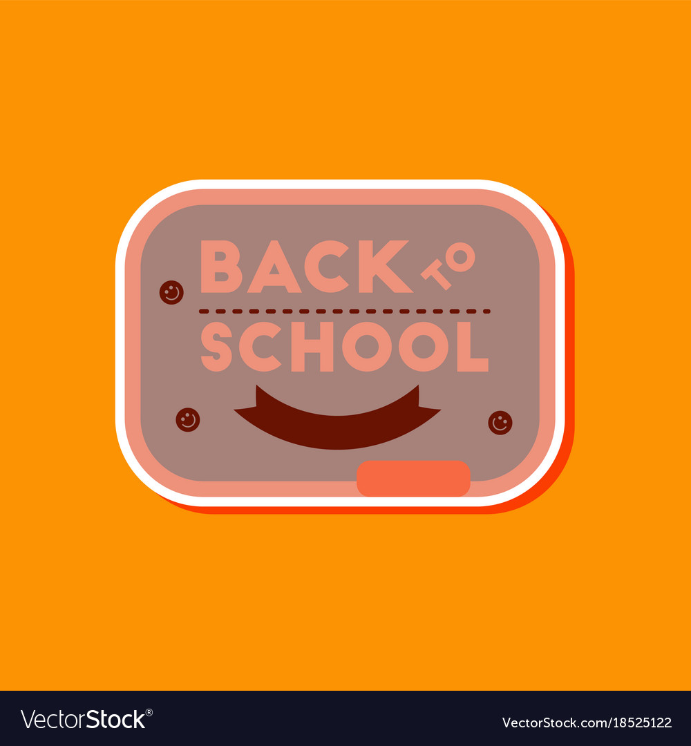 Paper Sticker On Stylish Background Back Vector Image