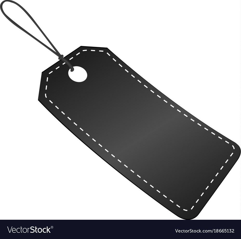Empty label Royalty Free Vector Image - VectorStock