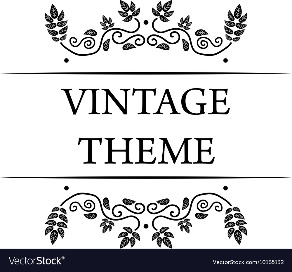 Vignette Frames Set Lizenzfreies Vektorbild - VectorStock