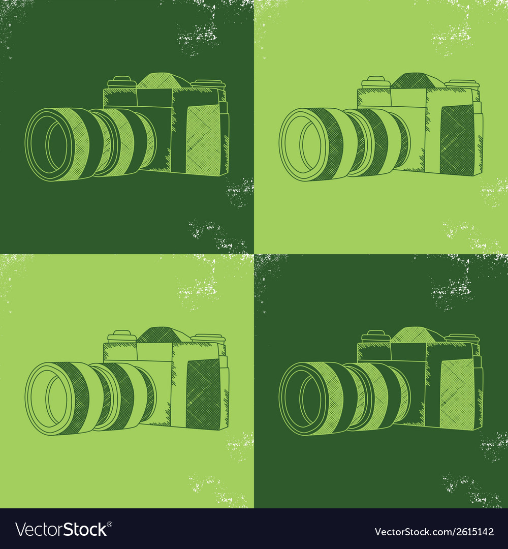 Camera design element Royalty Free Vector Image