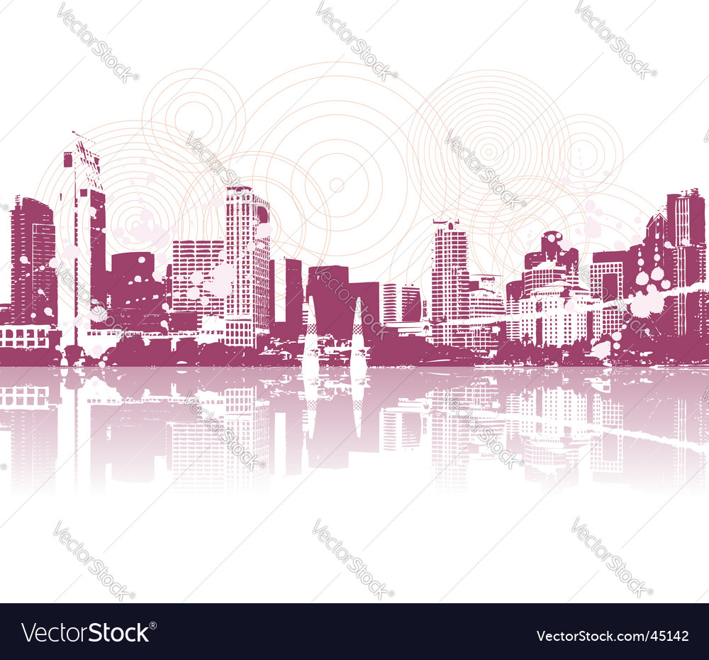 Cityscape Royalty Free Vector Image - VectorStock