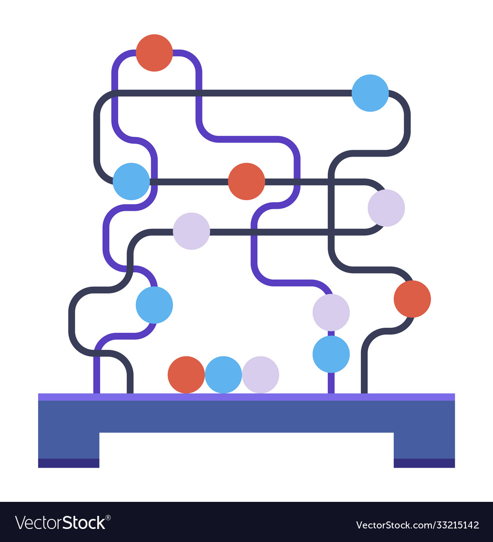 Logical or creative game the development Vector Image