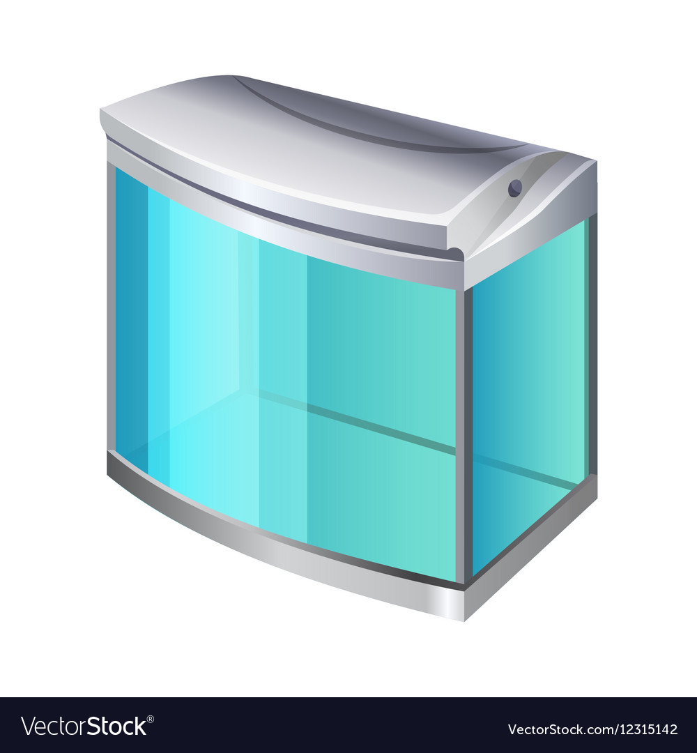 Plastic or glass rectangular container for use Vector Image