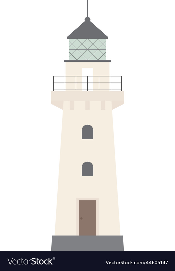 Lighthouse Royalty Free Vector Image - VectorStock