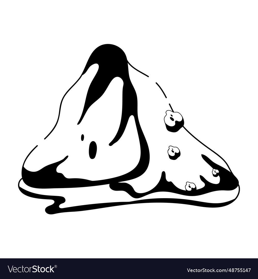 Mudflow Royalty Free Vector Image - VectorStock