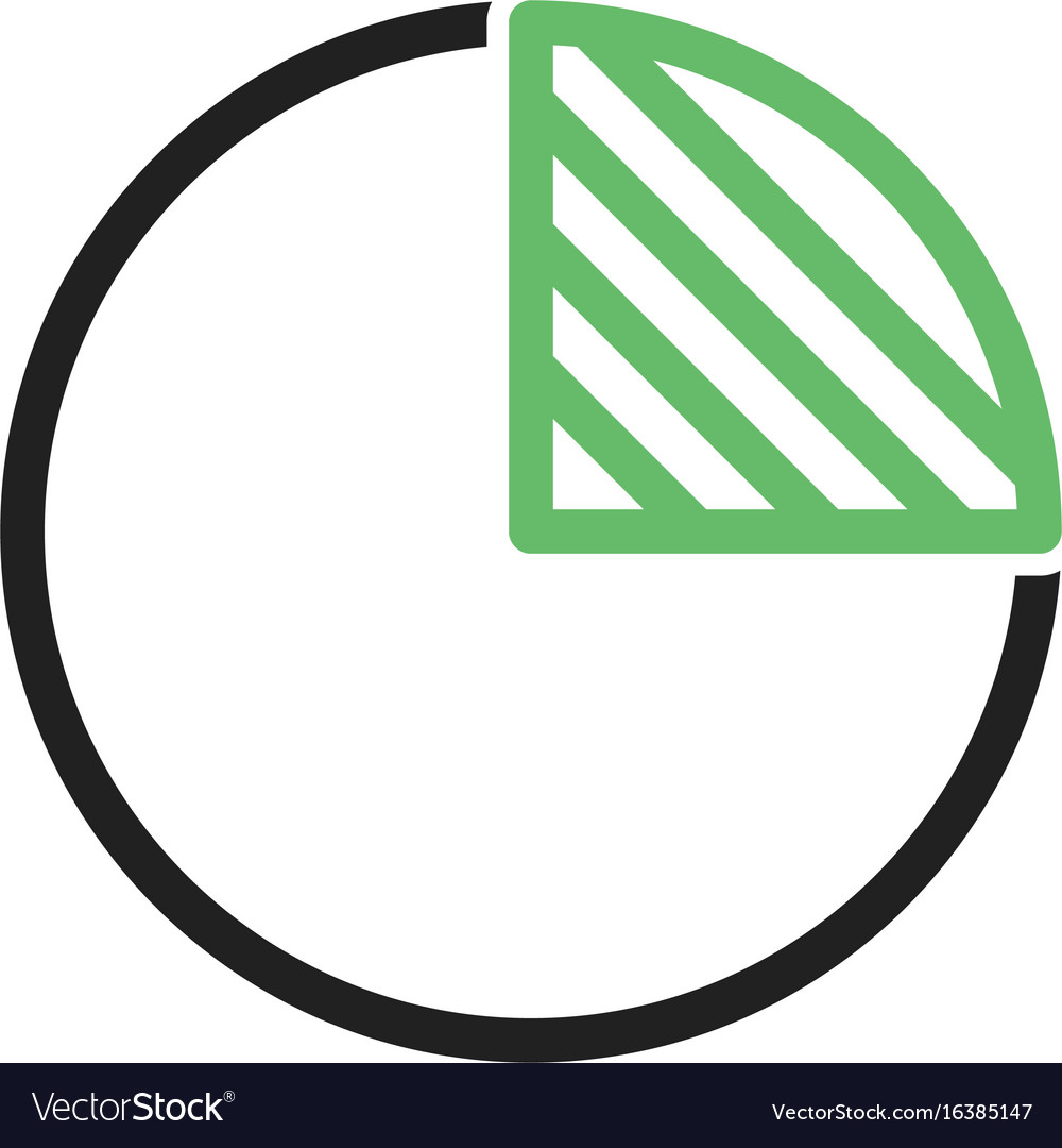 Pie chart Royalty Free Vector Image - VectorStock