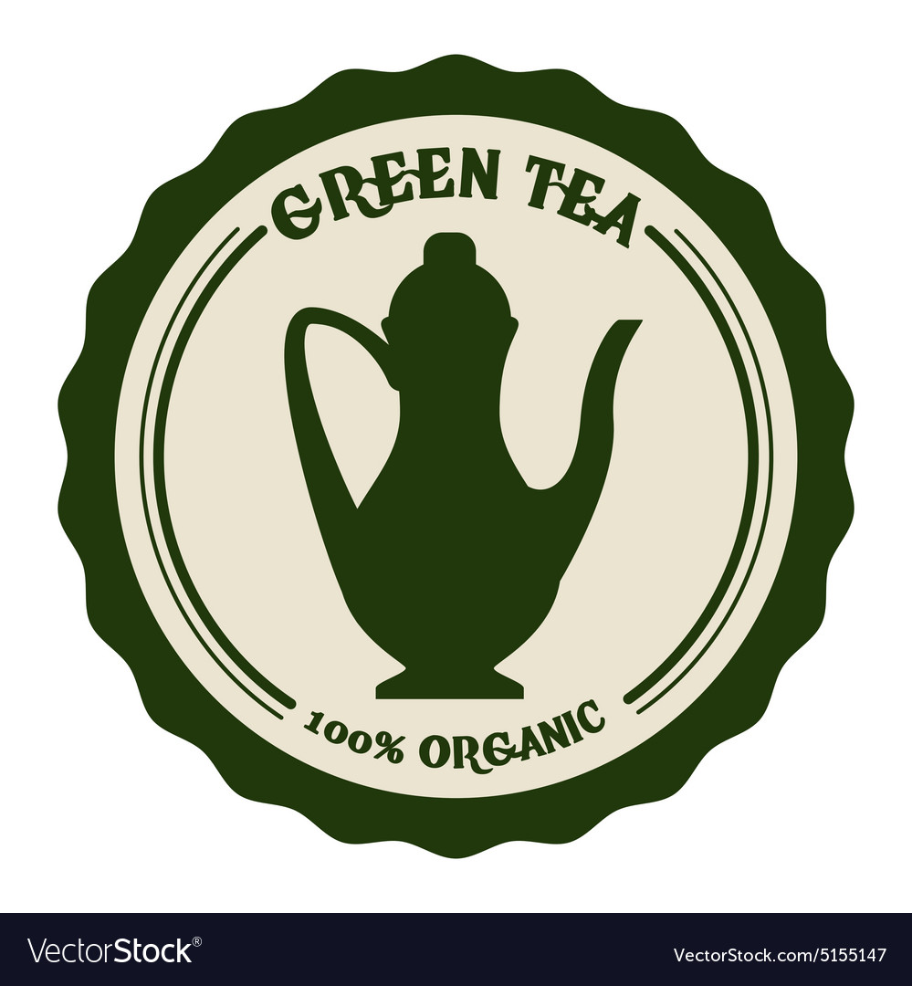 Tea time design Royalty Free Vector Image - VectorStock
