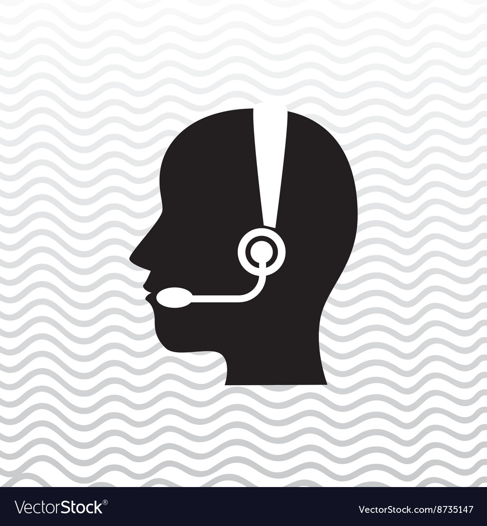 Technical support design Royalty Free Vector Image