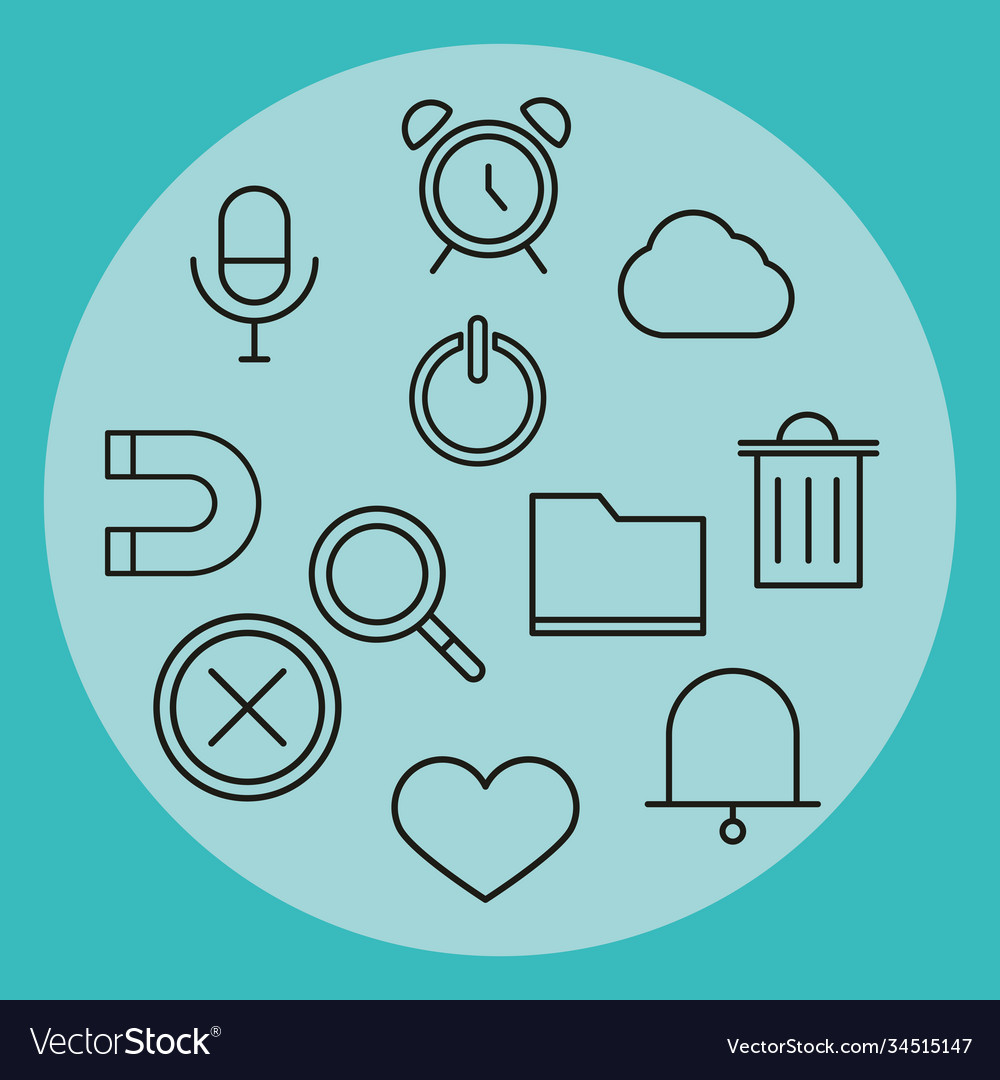 User interface web design and development Vector Image