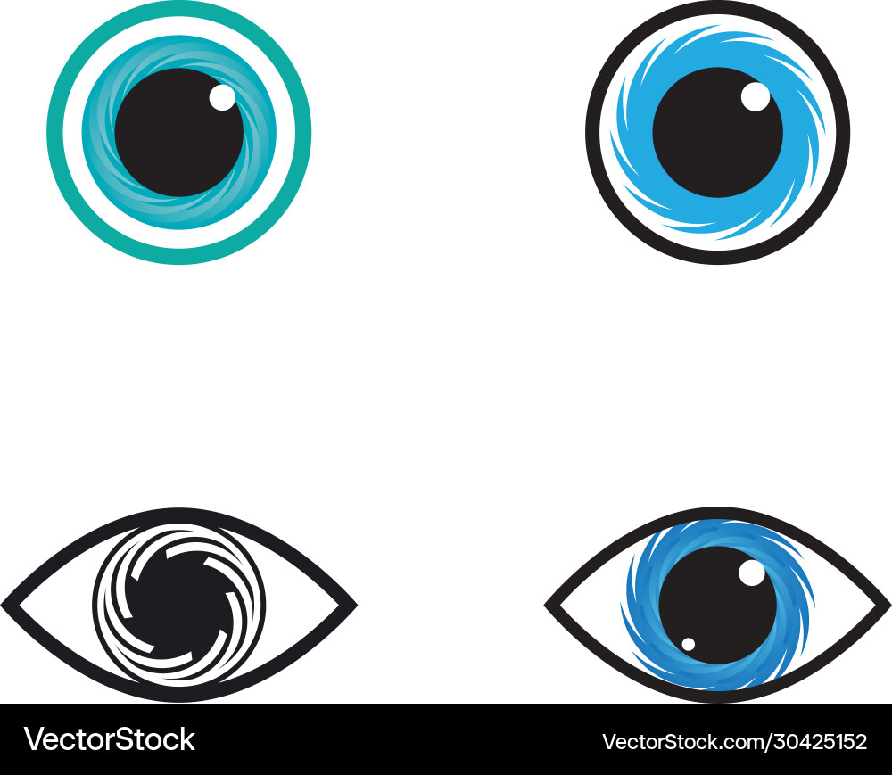 Eye symbol design Royalty Free Vector Image - VectorStock