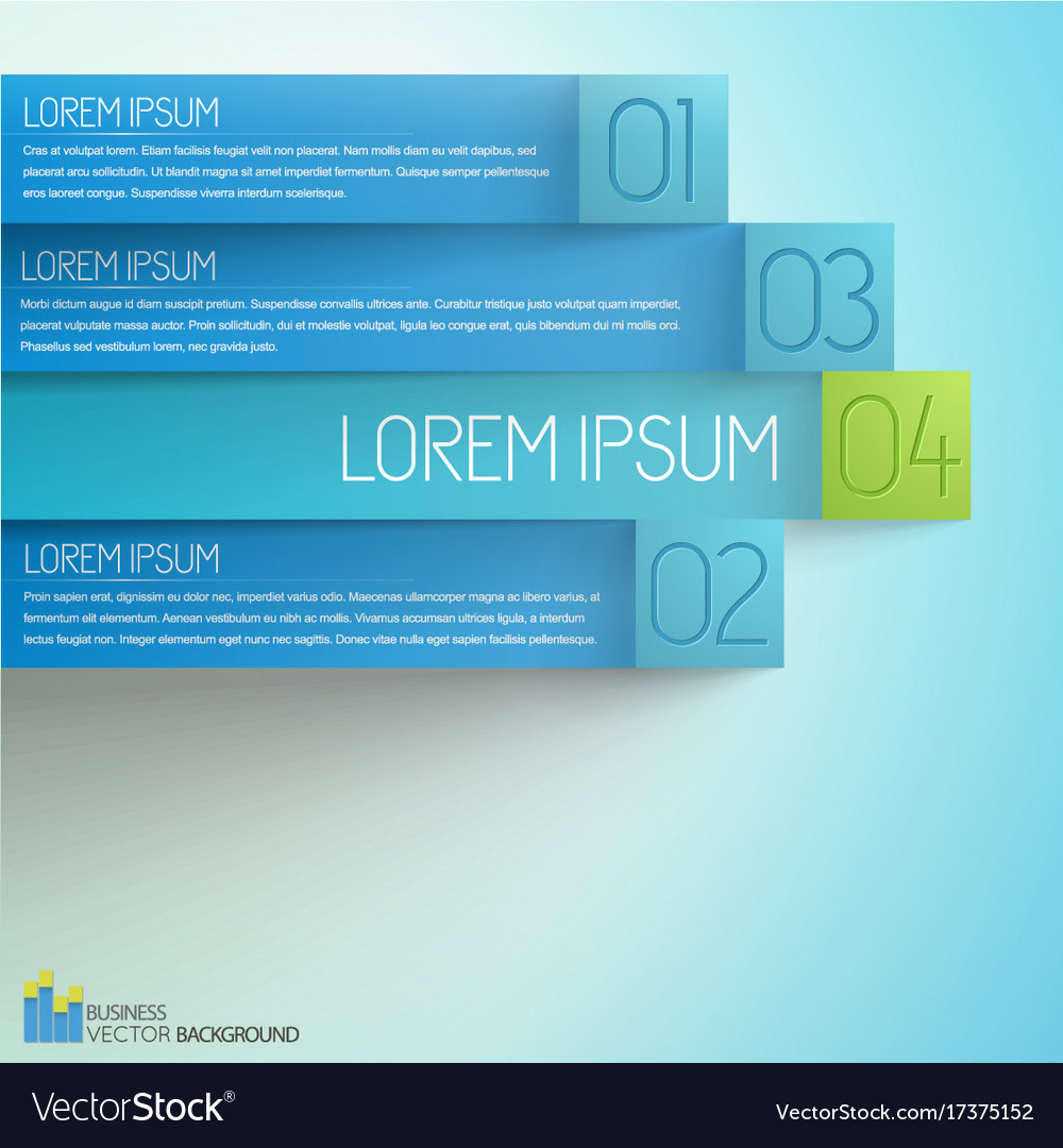 Selection option business infographics Royalty Free Vector
