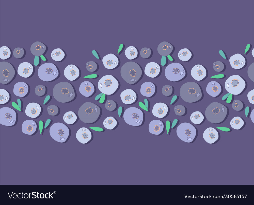 Berry seamless pattern Royalty Free Vector Image