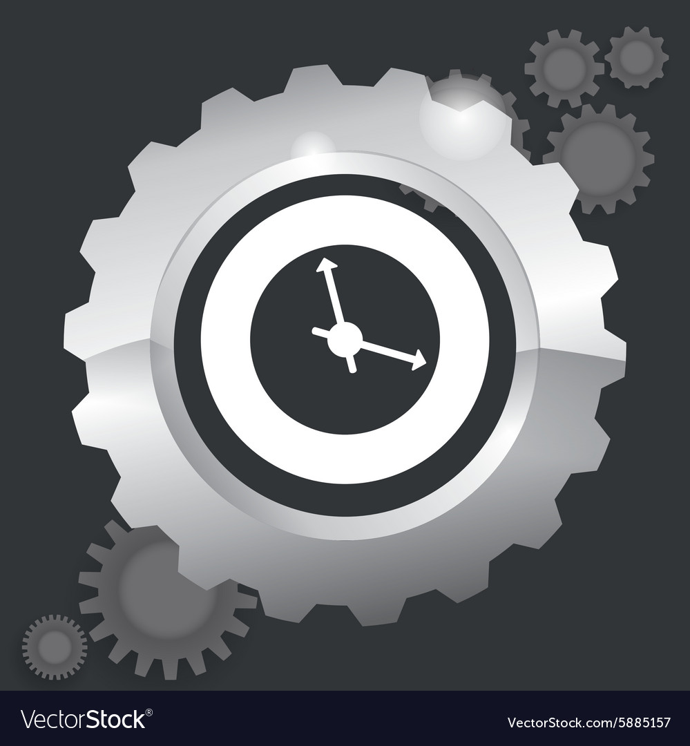 Clock design Royalty Free Vector Image - VectorStock