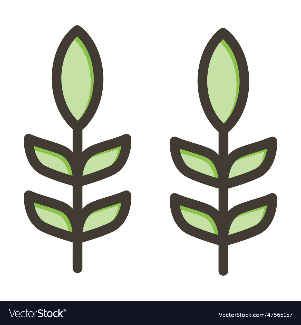 Development thick line filled colors for personal Vector Image