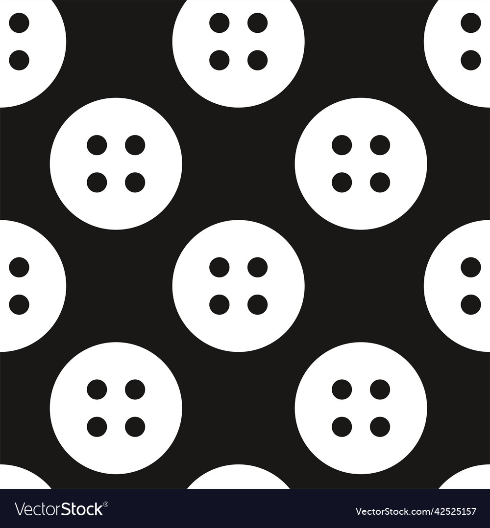 Flat hand drawn seamless pattern Royalty Free Vector Image