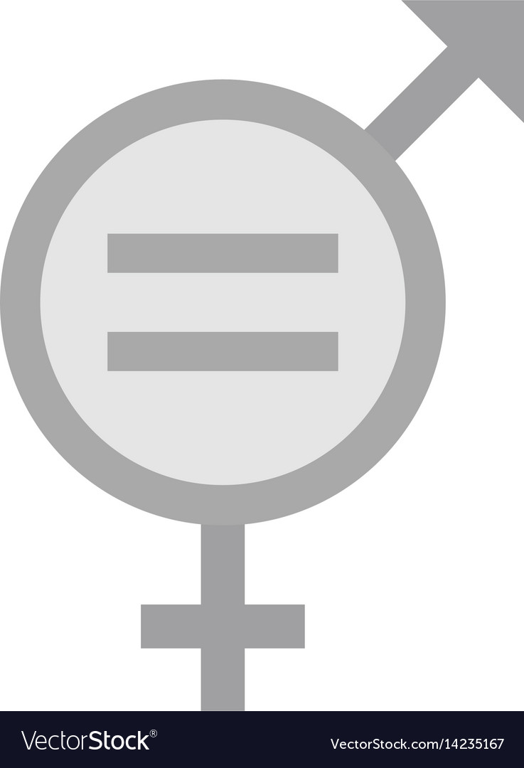 Gender equality Royalty Free Vector Image - VectorStock