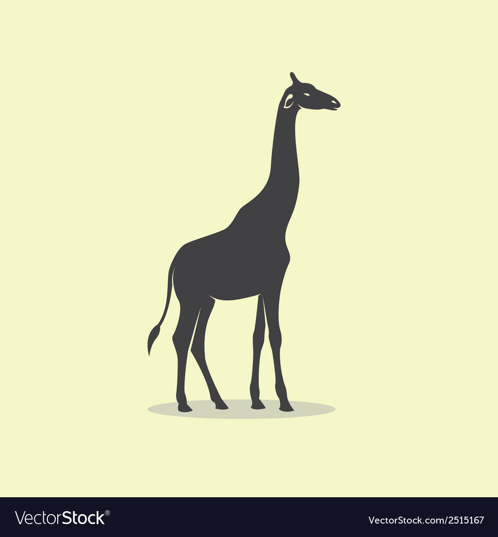 Giraffe Royalty Free Vector Image - VectorStock