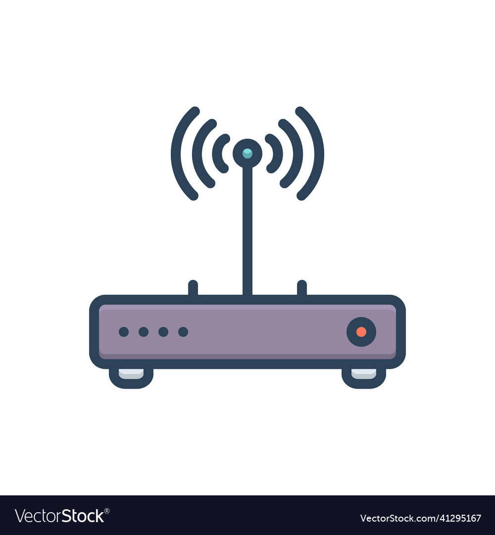 Router Royalty Free Vector Image - VectorStock