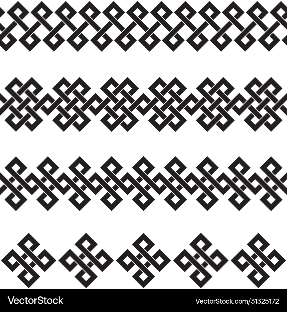 Greek key motives texture border or frame Vector Image