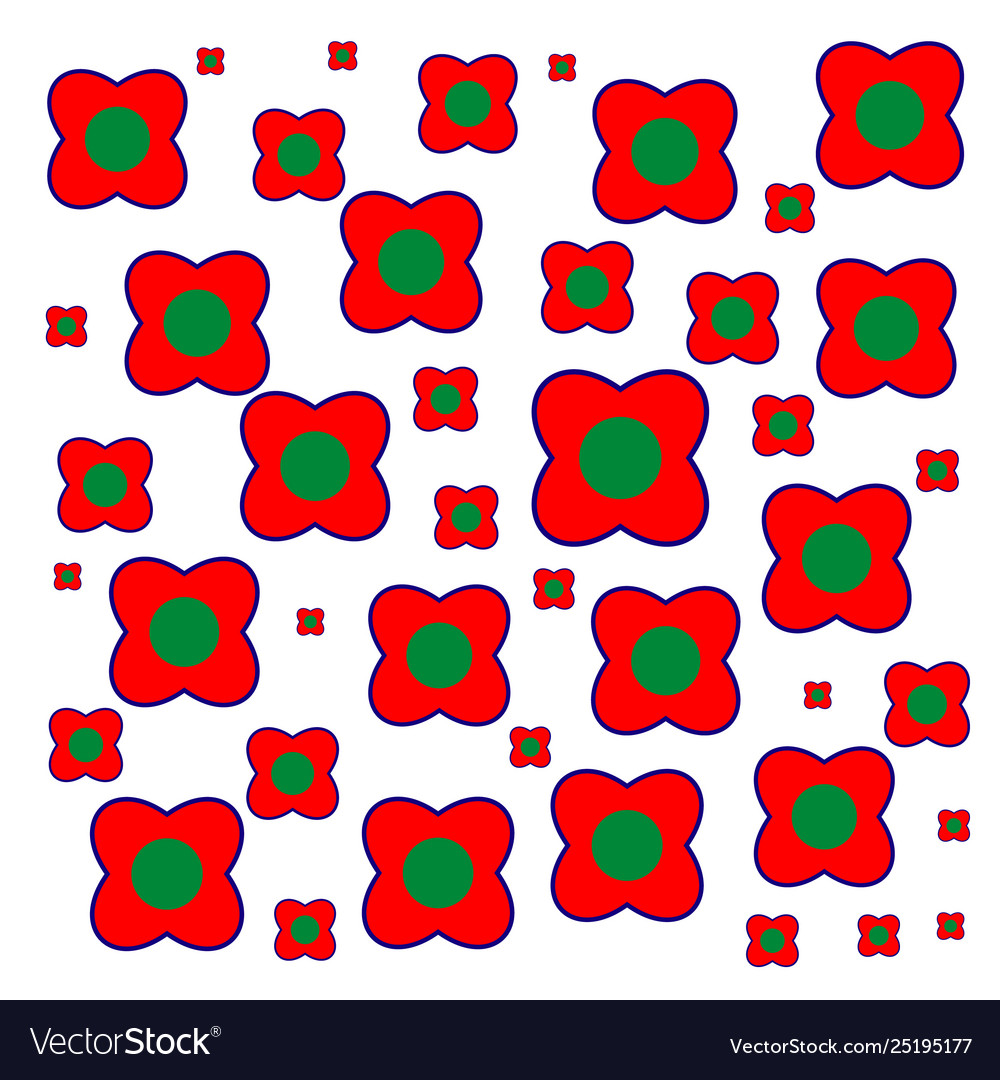 Red pattern 36 Royalty Free Vector Image - VectorStock