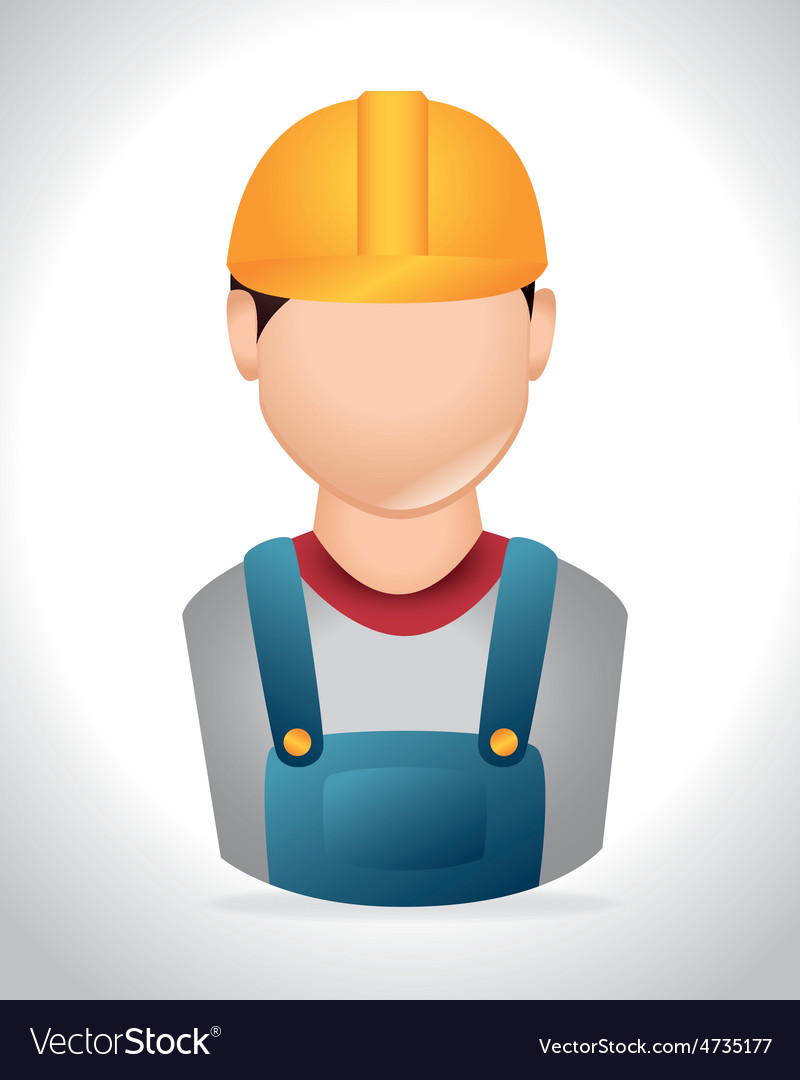 Worker design Royalty Free Vector Image - VectorStock