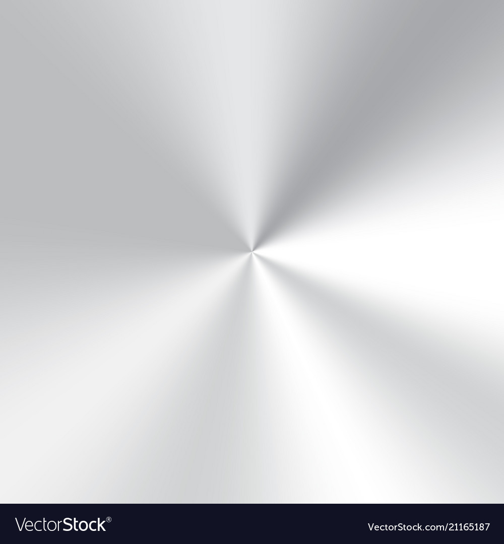 Silver cone gradient Royalty Free Vector Image