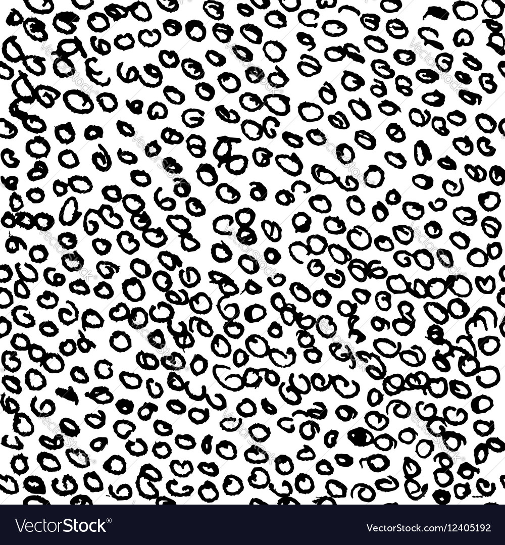 Seamless pattern with tiny black round Royalty Free Vector