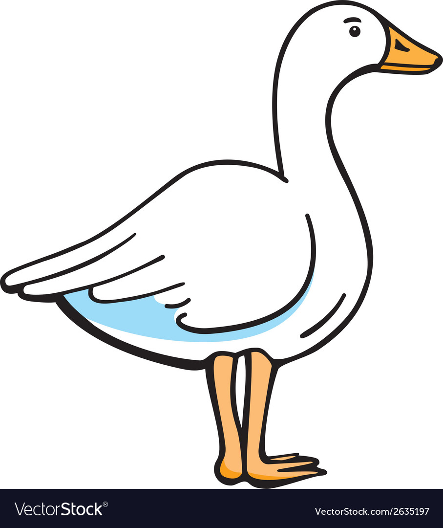 Goose Royalty Free Vector Image - VectorStock