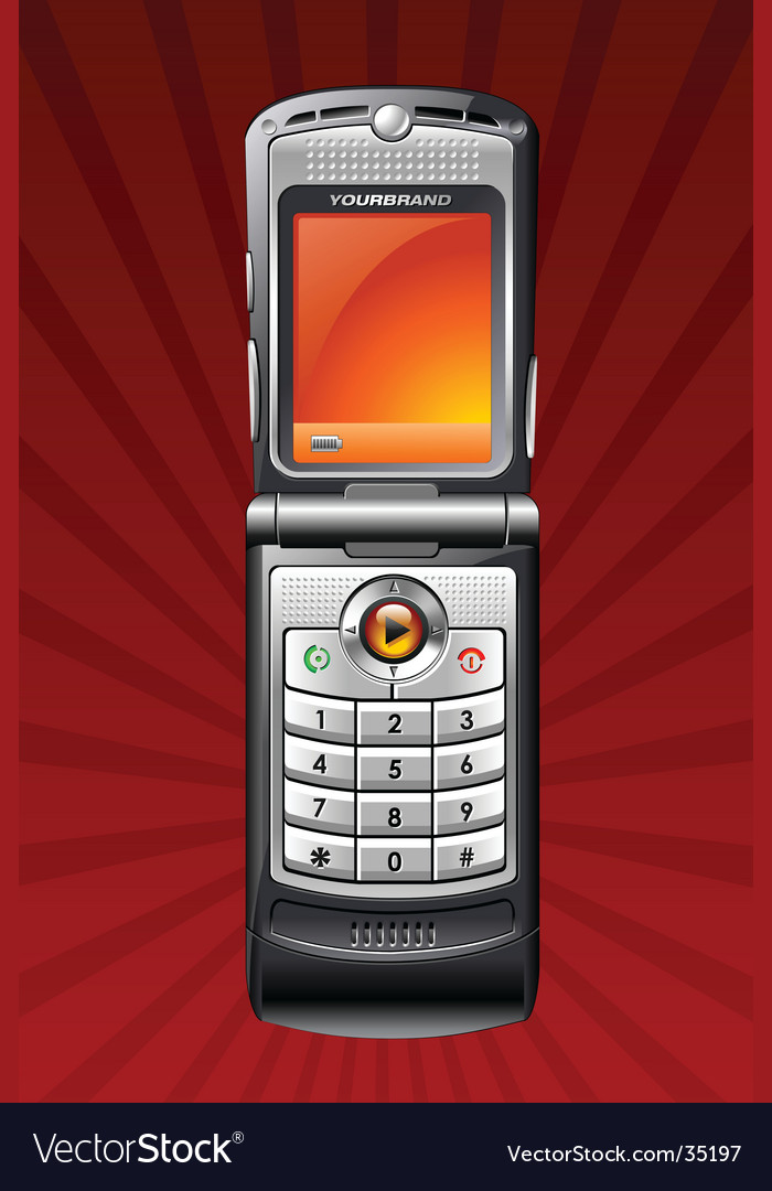 Mobile phone Royalty Free Vector Image - VectorStock
