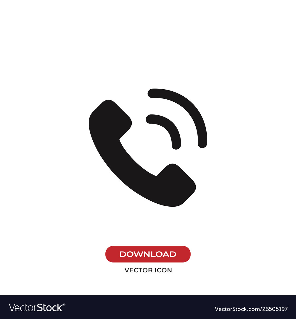 Phone icon Royalty Free Vector Image - VectorStock Phone icon Royalty Free Vector Image - VectorStock