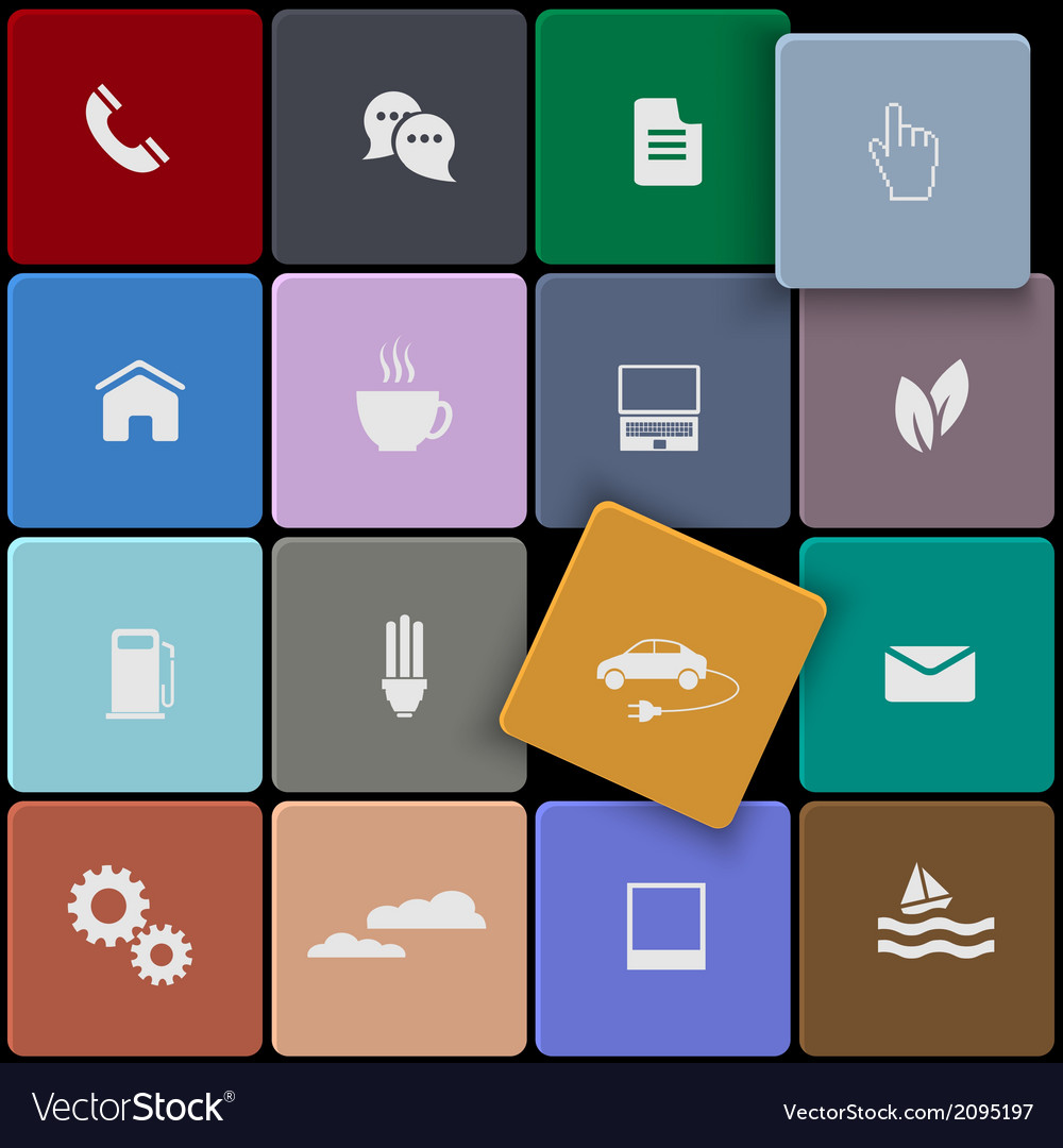 Web template Royalty Free Vector Image - VectorStock