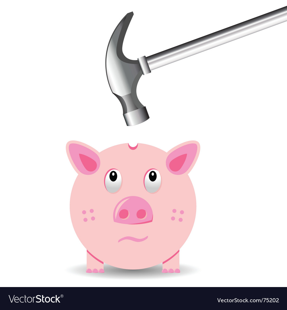 Bad financial habits Royalty Free Vector Image Bad financial habits Royalty Free Vector Image