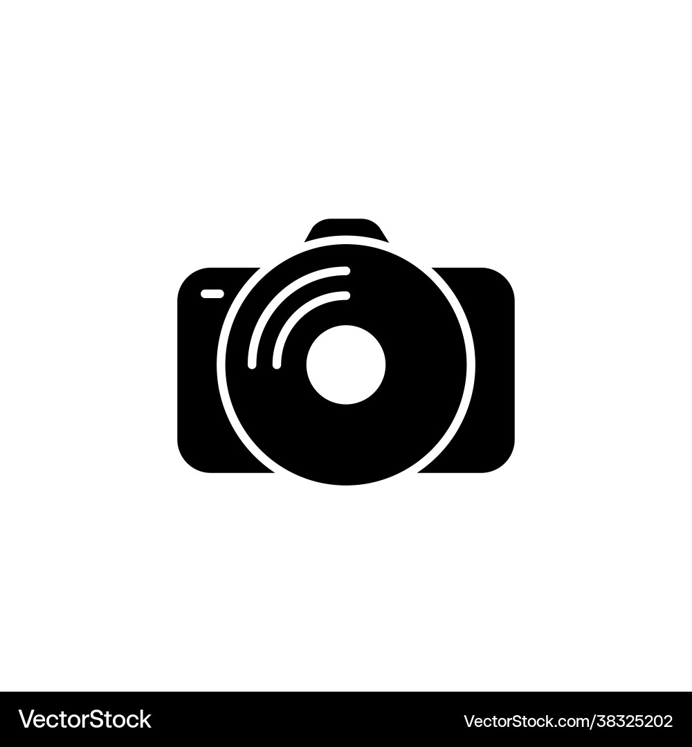 Camera icon design template Royalty Free Vector Image