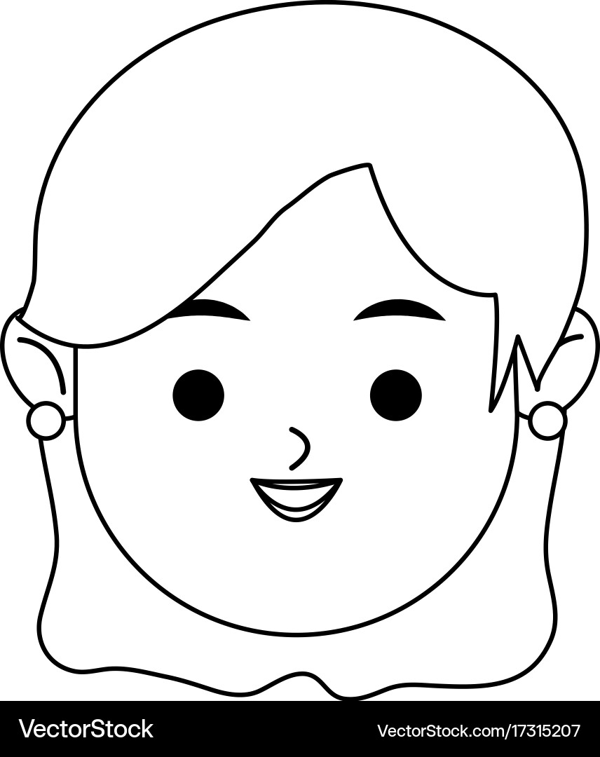 Happy woman icon image Royalty Free Vector Image