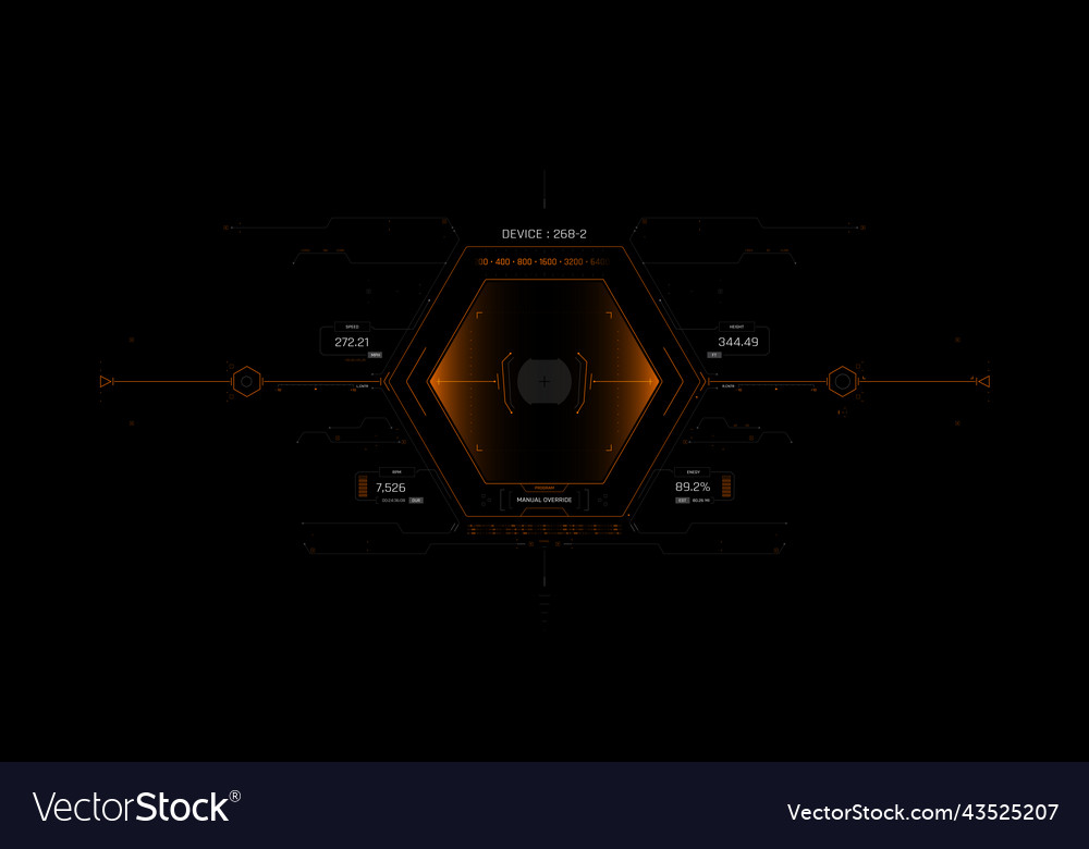 Hud fui set 2022 ex 001 Royalty Free Vector Image