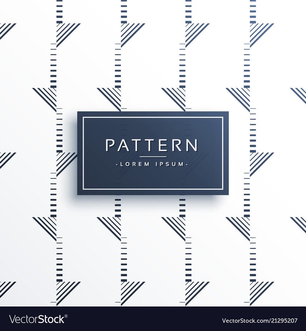 Minimal abstract pattern background design Vector Image