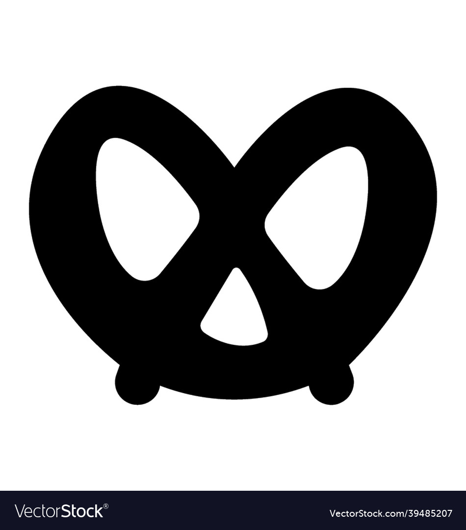 Pretzel Royalty Free Vector Image - VectorStock