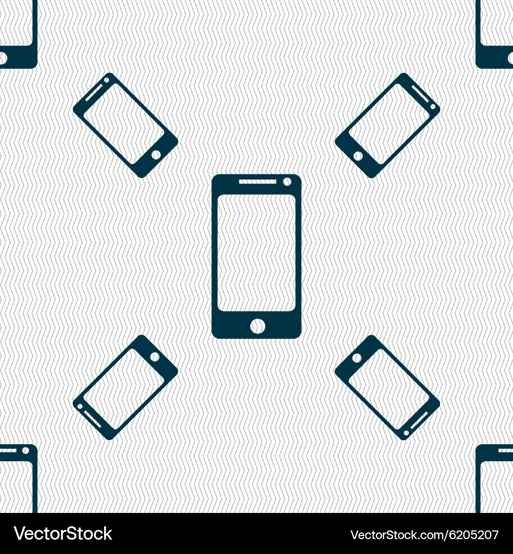 Smartphone sign icon support symbol call center Vector Image