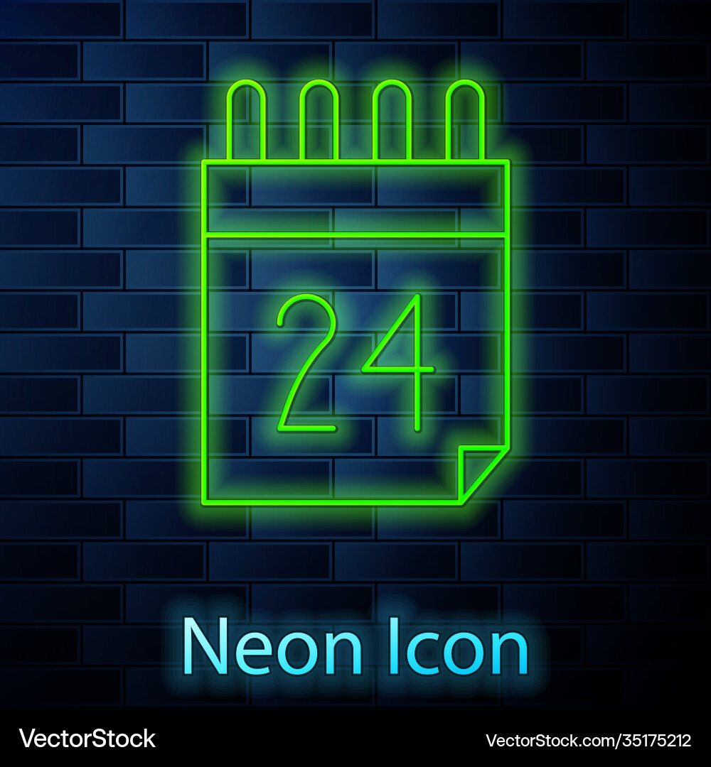 Glowing neon line independence day ukraine Vector Image