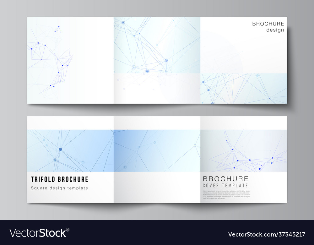 Layout square format covers templates Royalty Free Vector