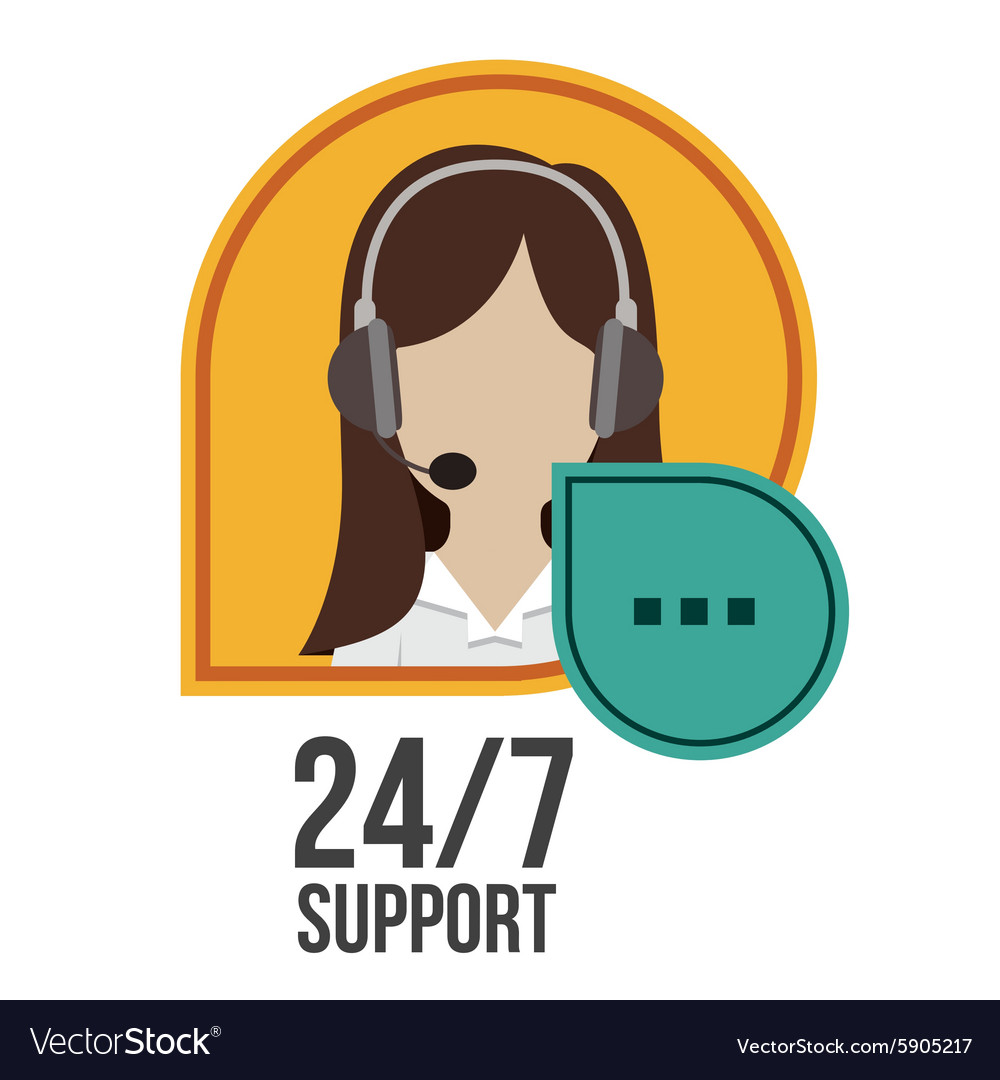 Support design Royalty Free Vector Image - VectorStock