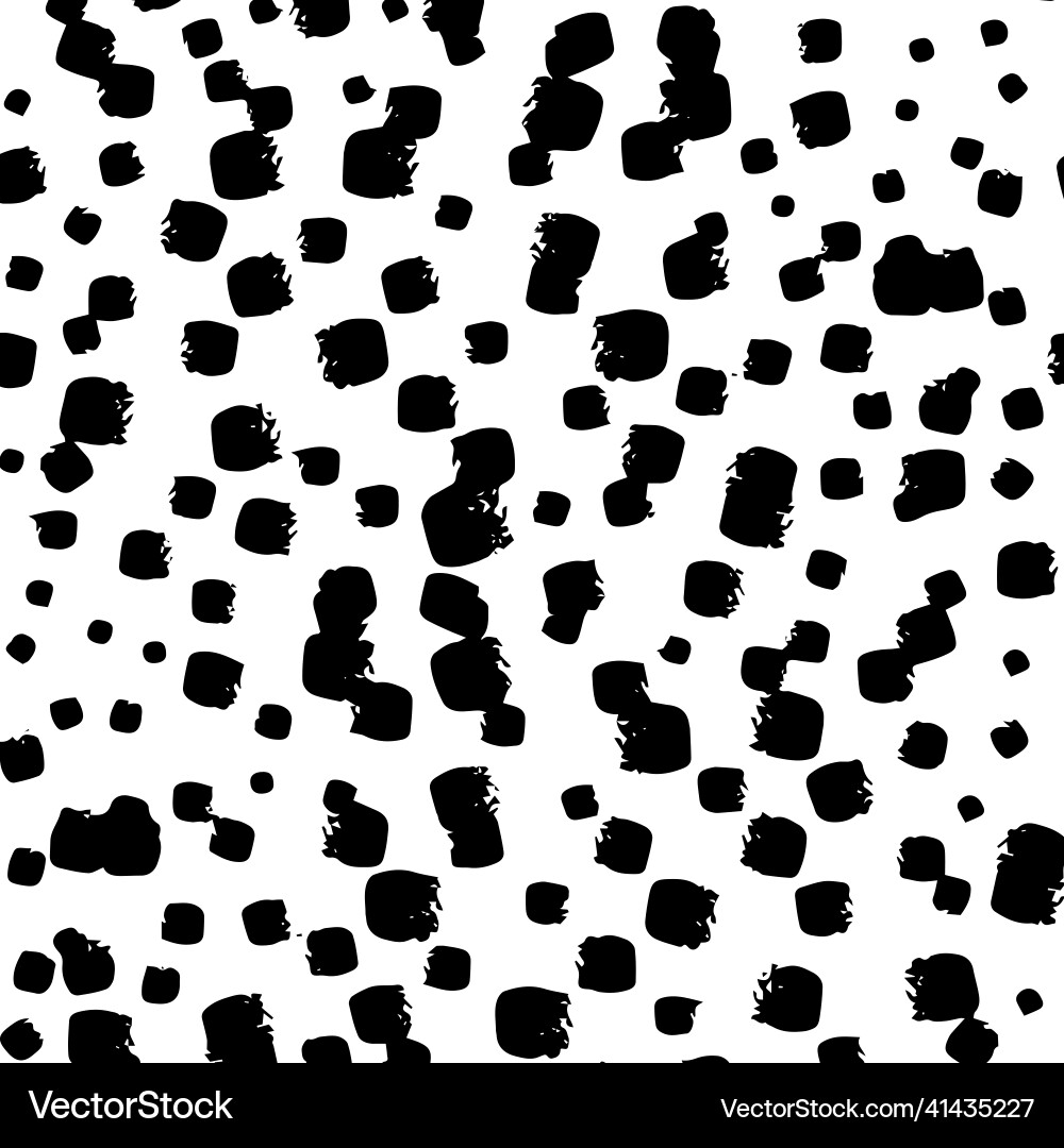 Black and white seamless patterns of abstract Vector Image