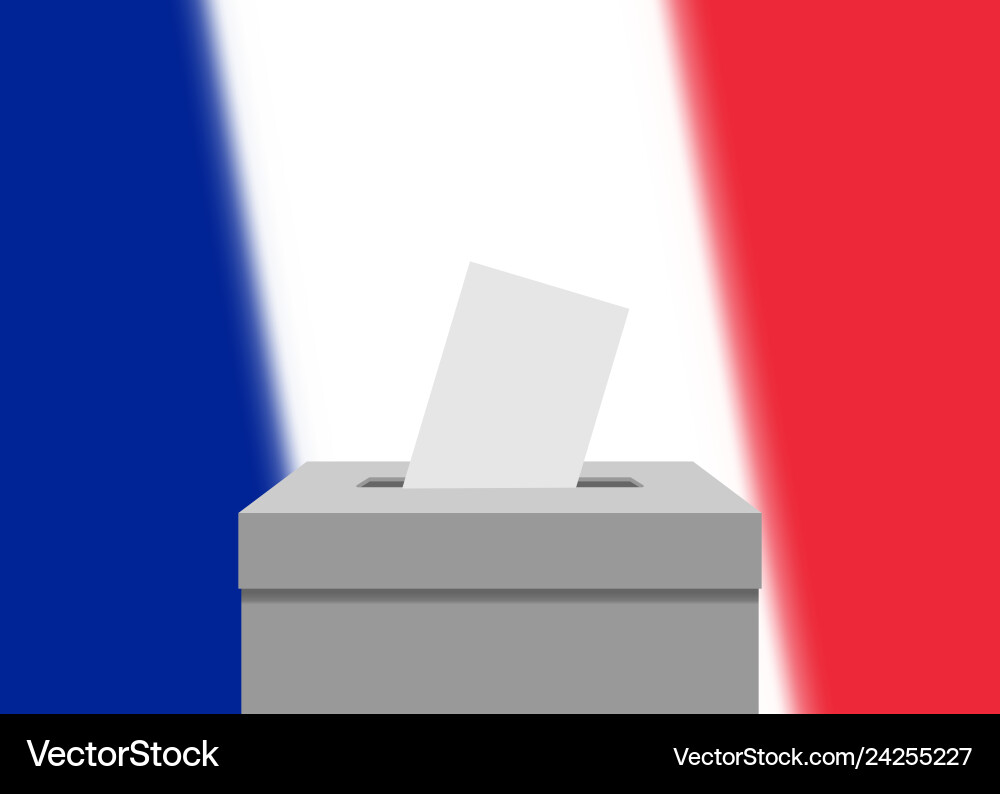 Election banner background Royalty Free Vector Image