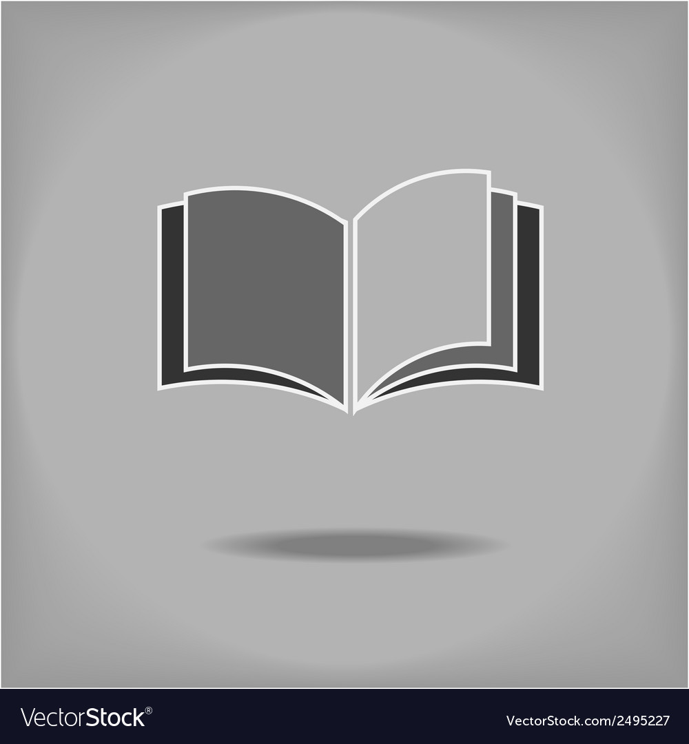 Open book Royalty Free Vector Image - VectorStock