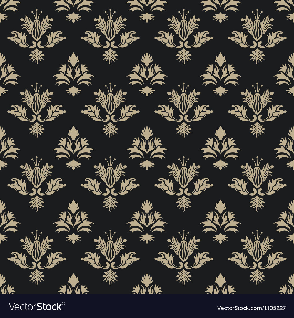 Seamless wallpaper pattern Royalty Free Vector Image